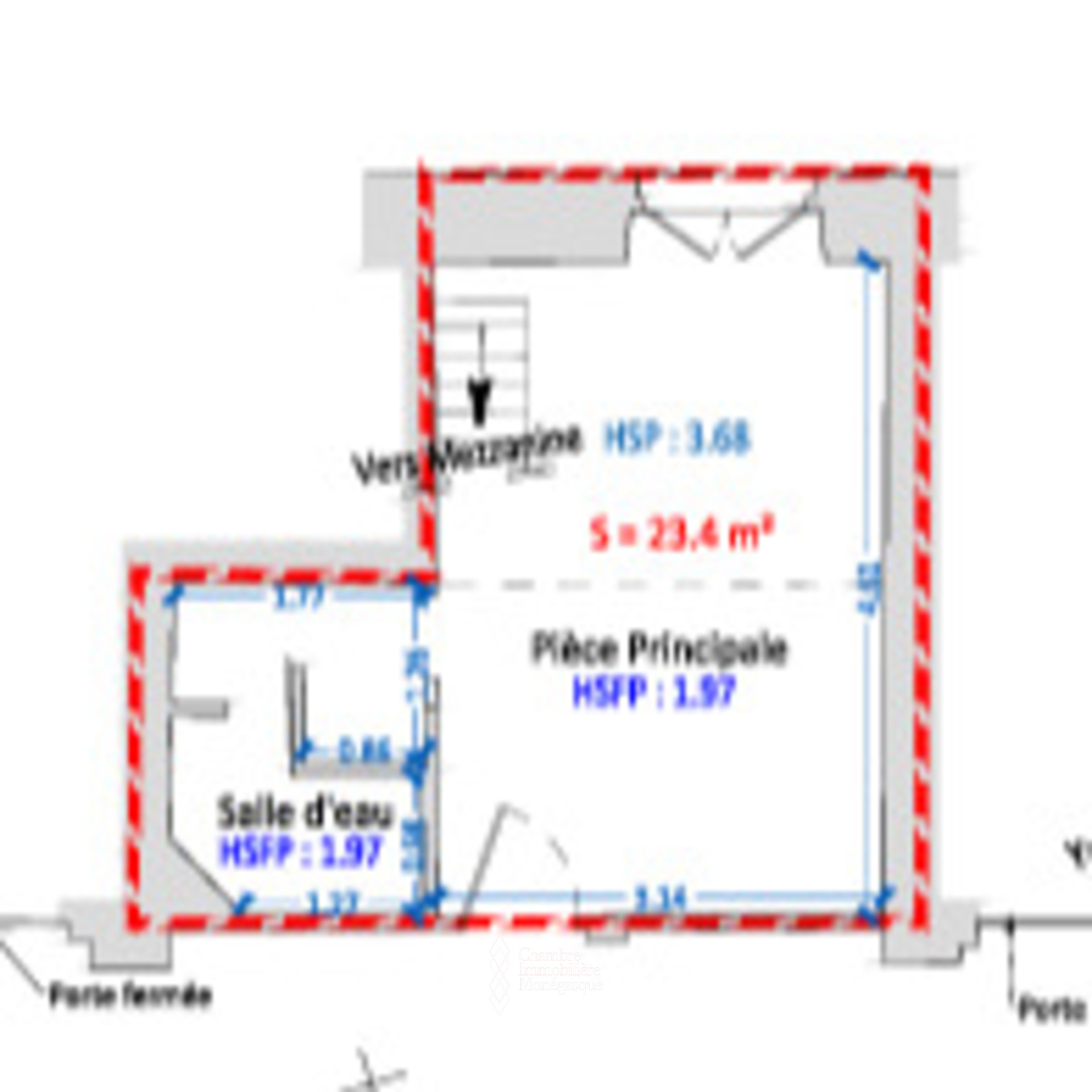 1 room apartment for sale in Monaco