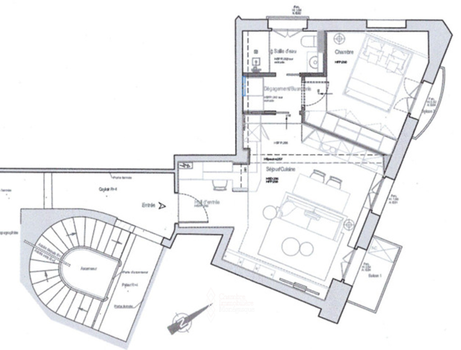 2 rooms apartment for sale in Monaco