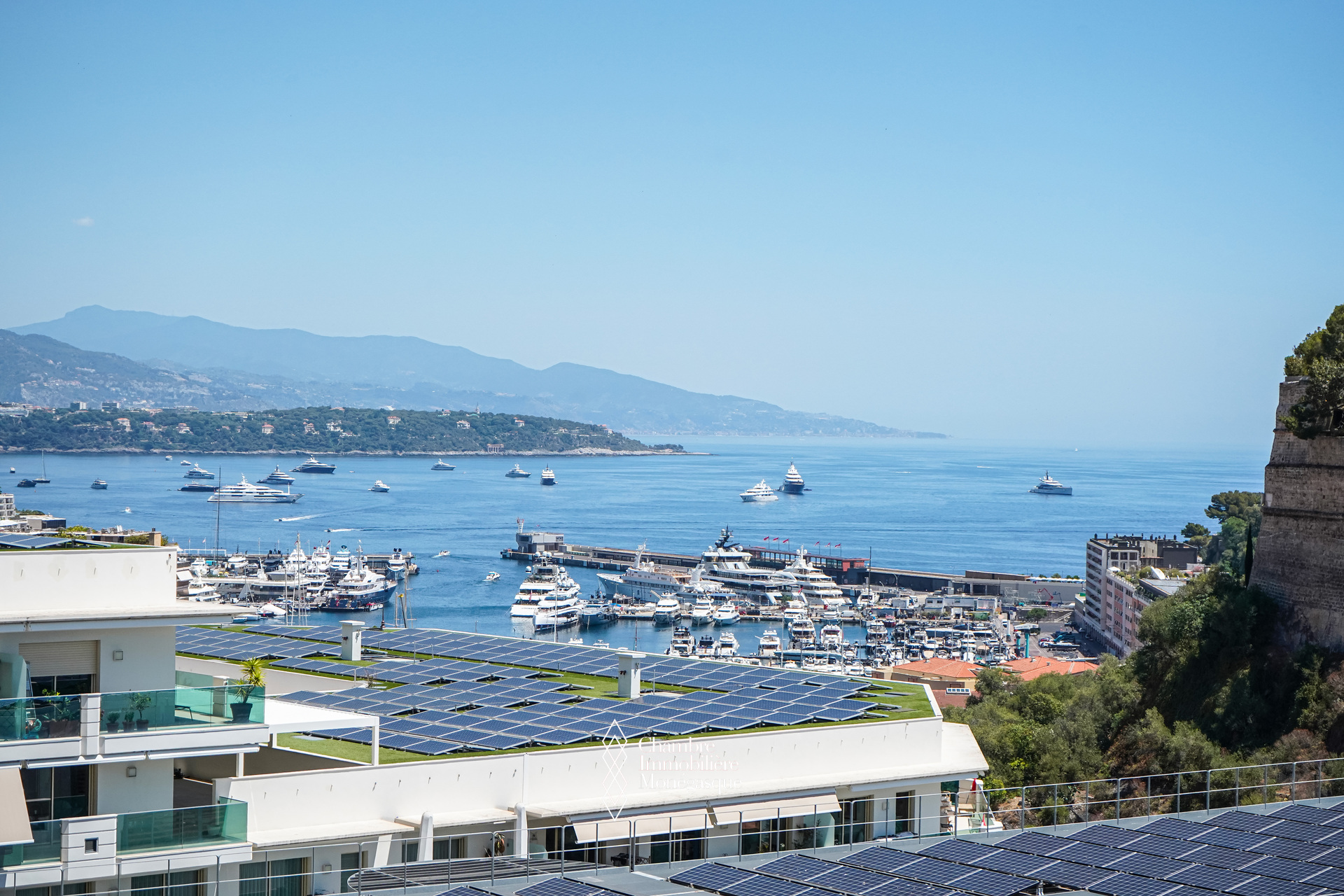 A vendre ; HAUT CONDAMINE - HEMERA - 3 PIÈCES - VUE MER & ROCHER ; Monaco